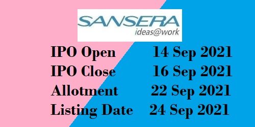 Sansera Engineering Limited IPO - My Portfolio